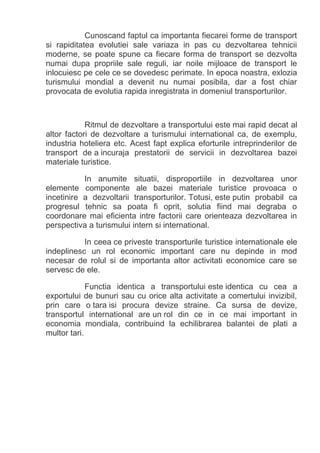 Transportul | PDF