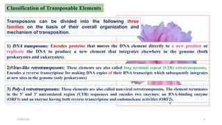 Transposable elements | PPT