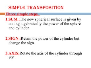 transposition., converting power form .. | PPT