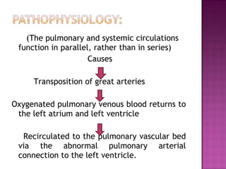 Transposition of great arteries | PPT