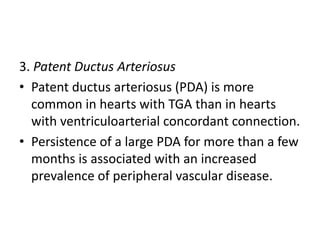 Transposition of great arteries | PPTX