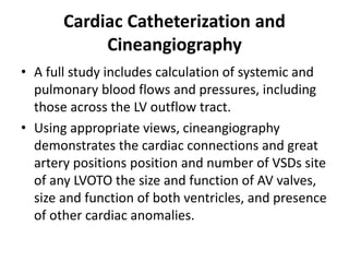 Transposition of great arteries | PPTX