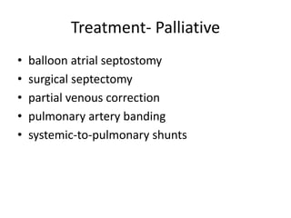 Transposition of great arteries | PPTX