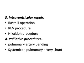 Transposition of great arteries | PPTX