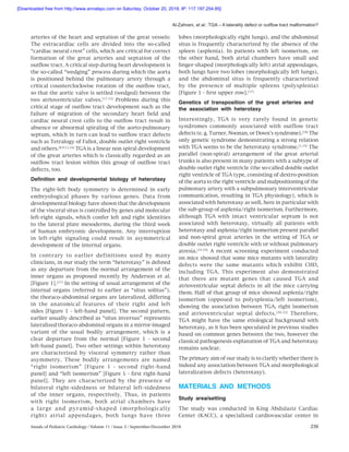 Transposition of the great arteries | PDF