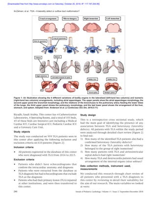 Transposition of the great arteries | PDF