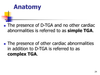 Transposition of the great arteries | PPT