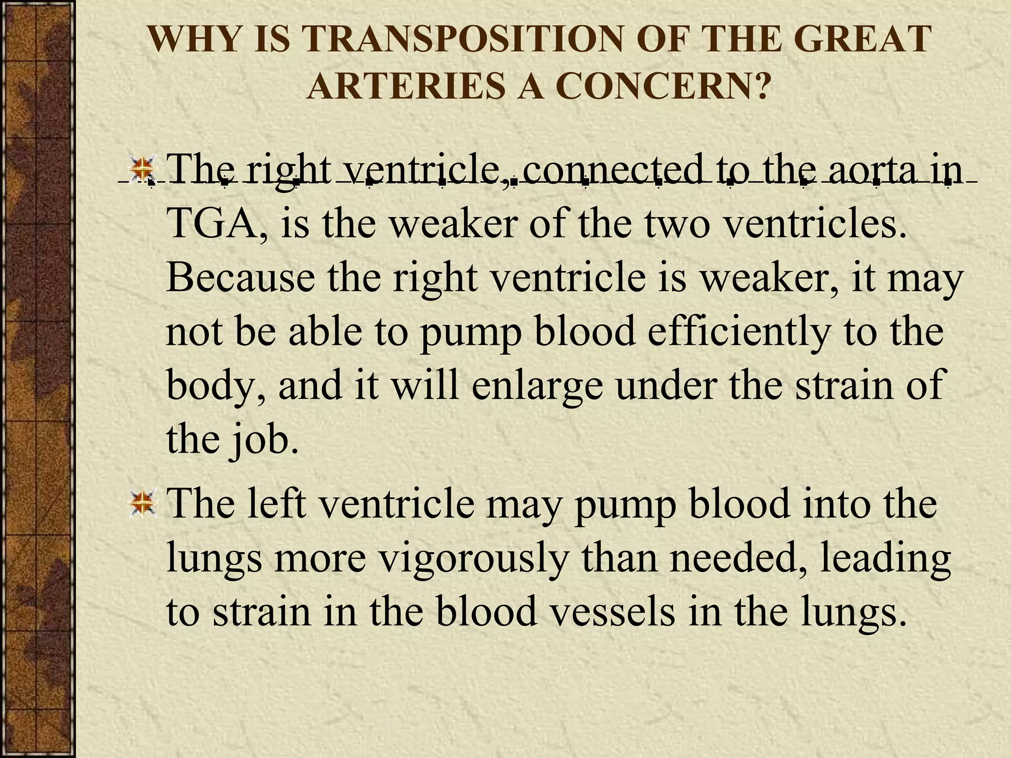 Transposition of the great arteries | PPT