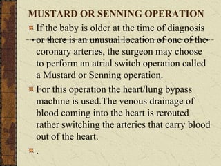 Transposition of the great arteries | PPT
