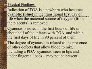 Transposition of the great arteries | PPT