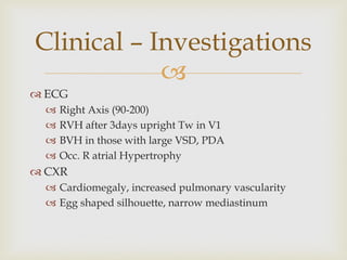 Transposition of the great arteries(TGA) | PDF