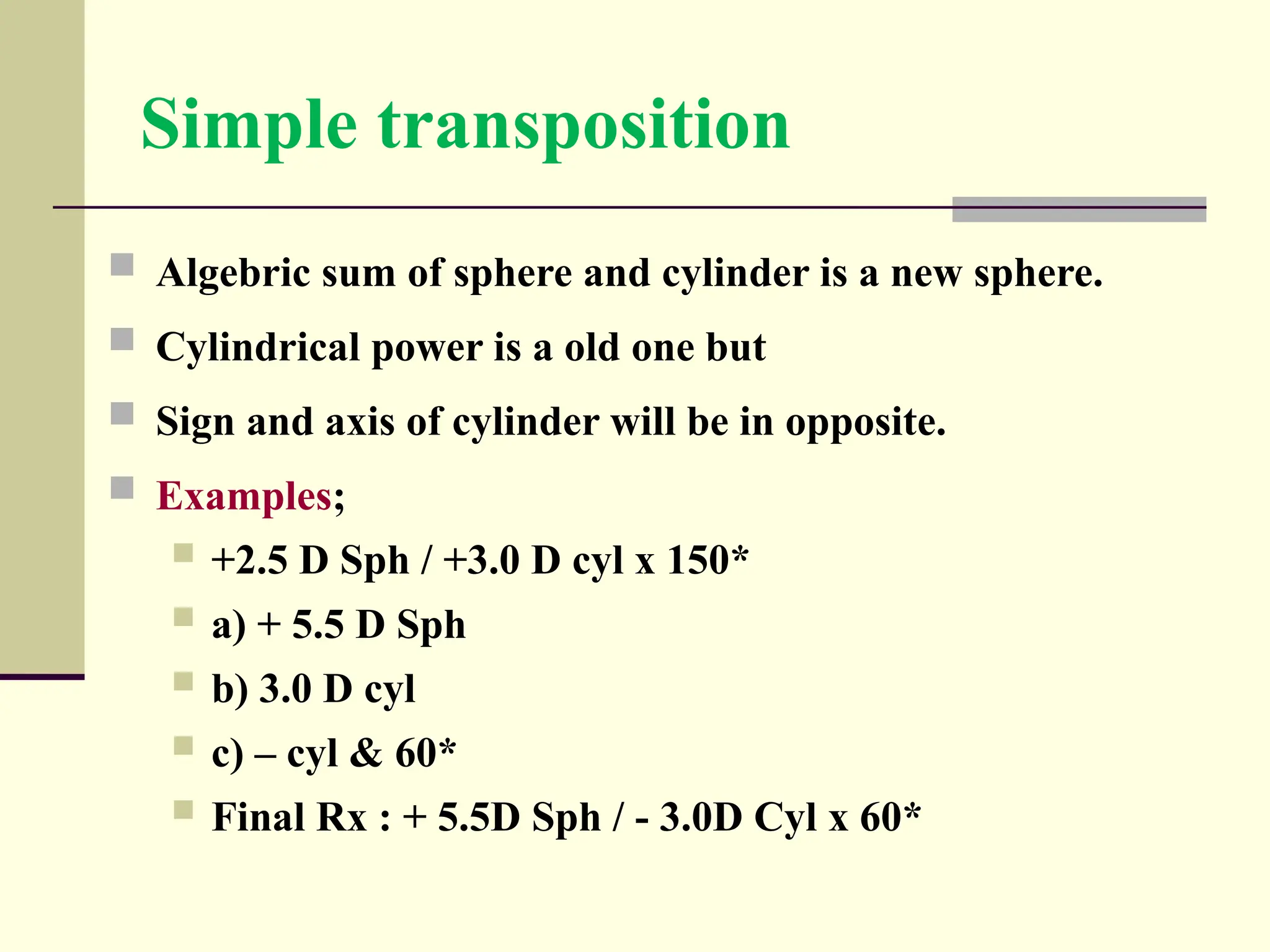 Transposition, Power cross and spherical equivalent shahla (1).pptx