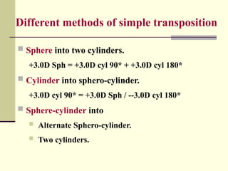 Transposition, Power cross and spherical equivalent shahla (1).pptx