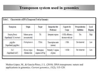 Transposon | PPTX