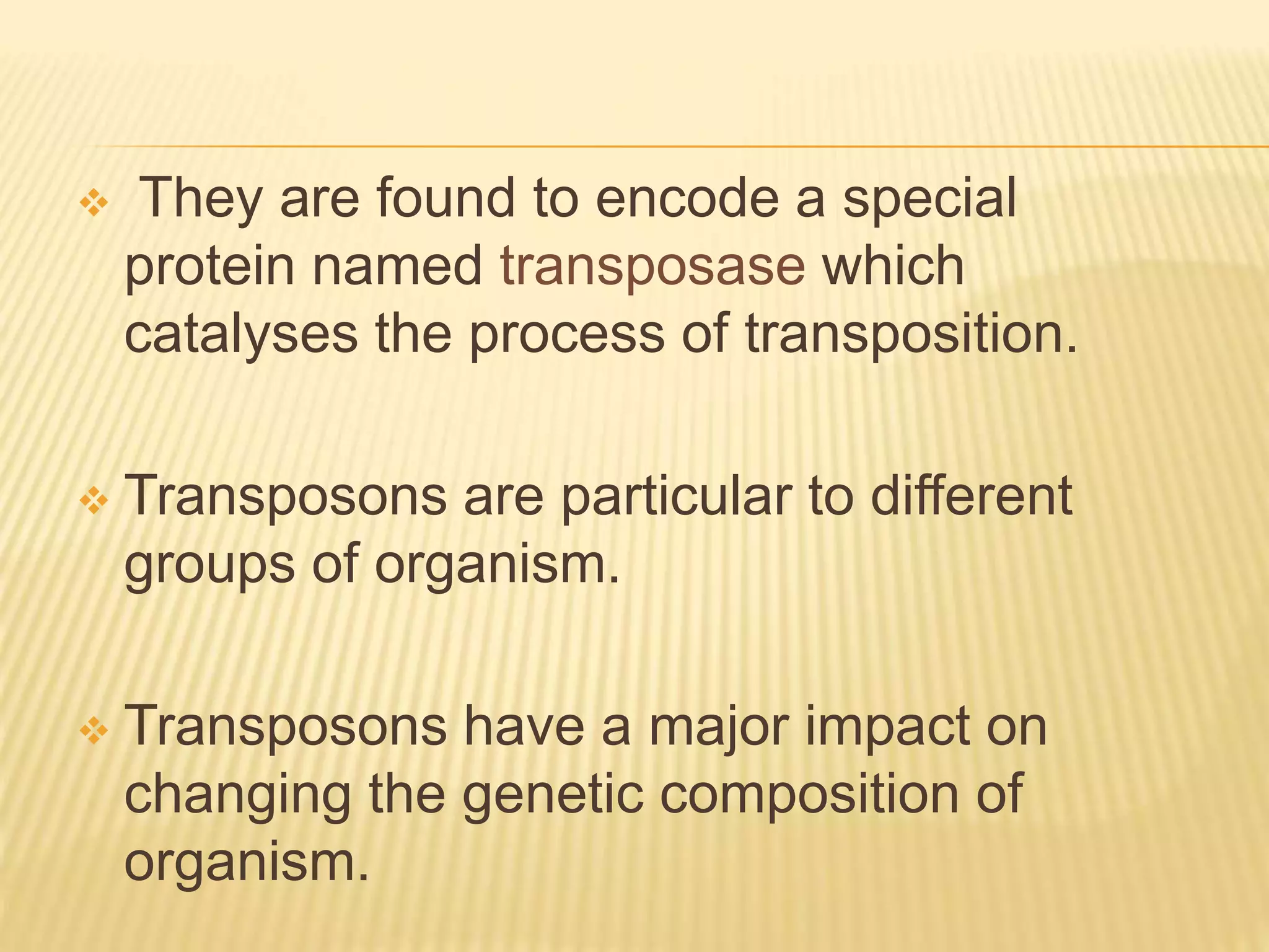 Transposones | PPTX