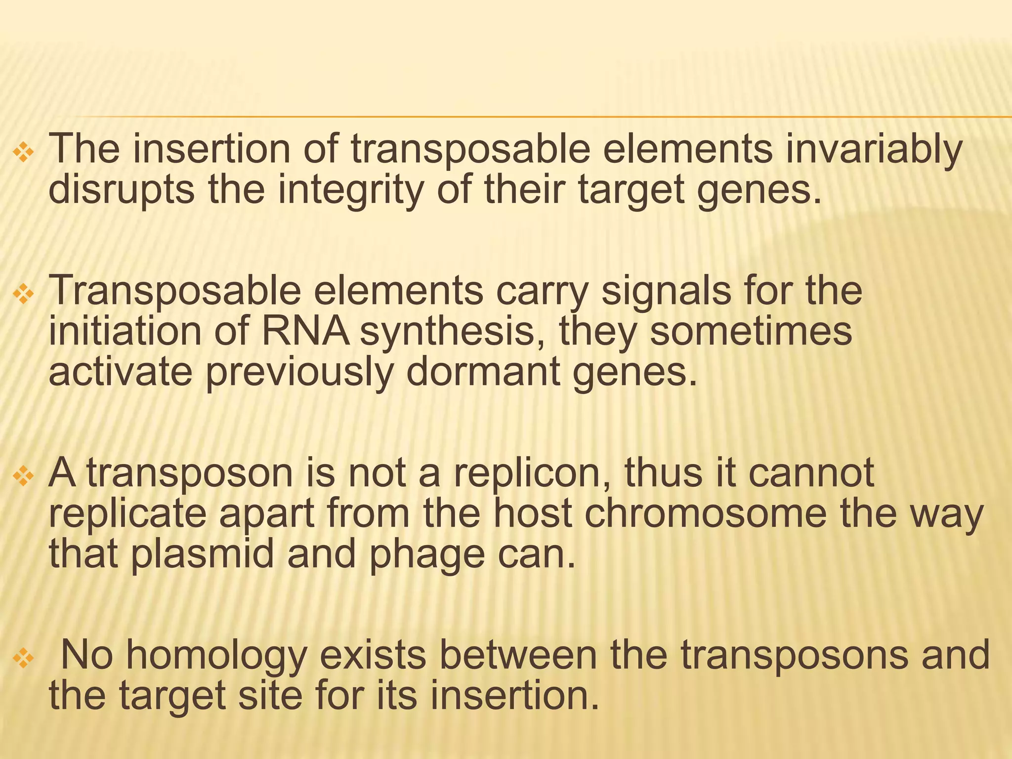 Transposones | PPTX