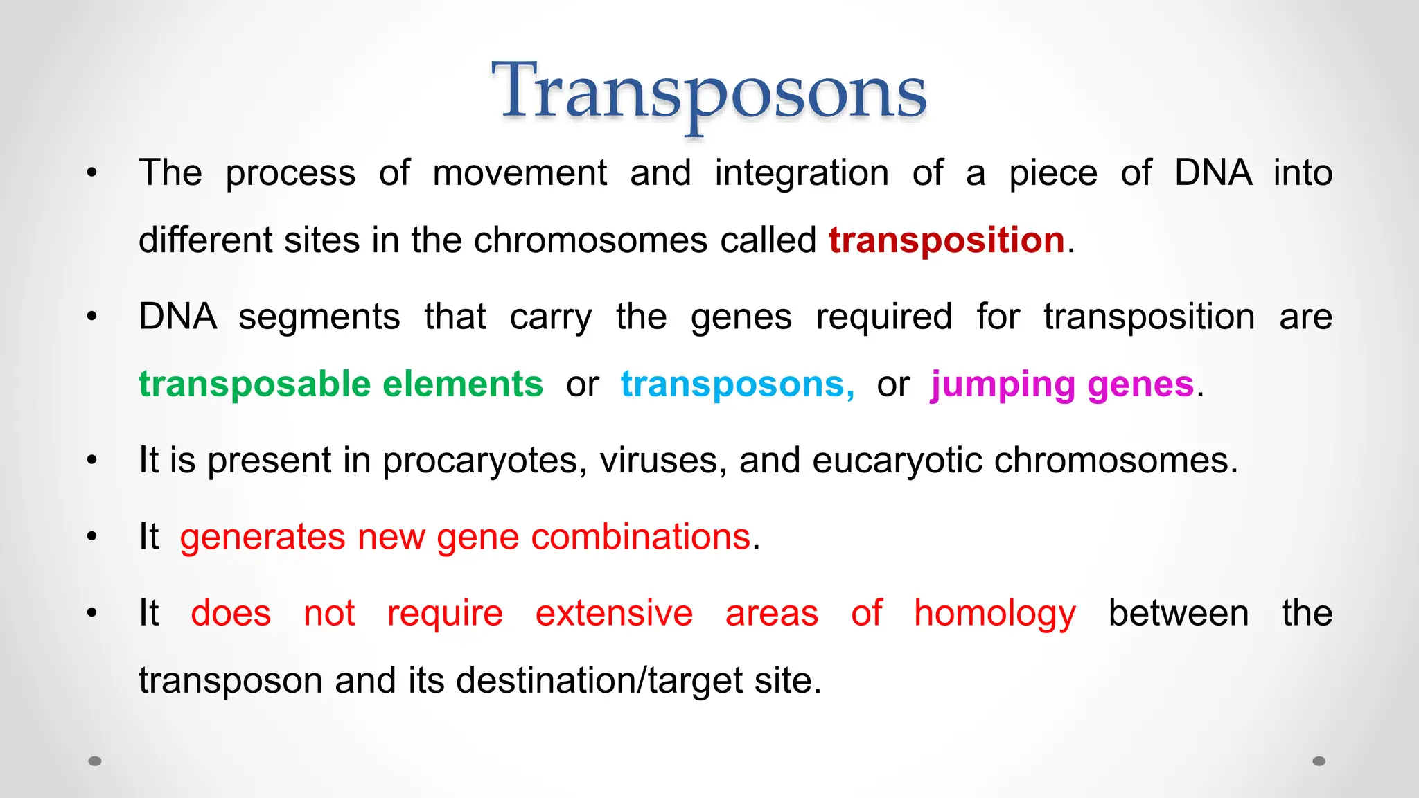 Transposons, types and transposition.pptx