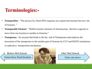 Transposons | PPTX