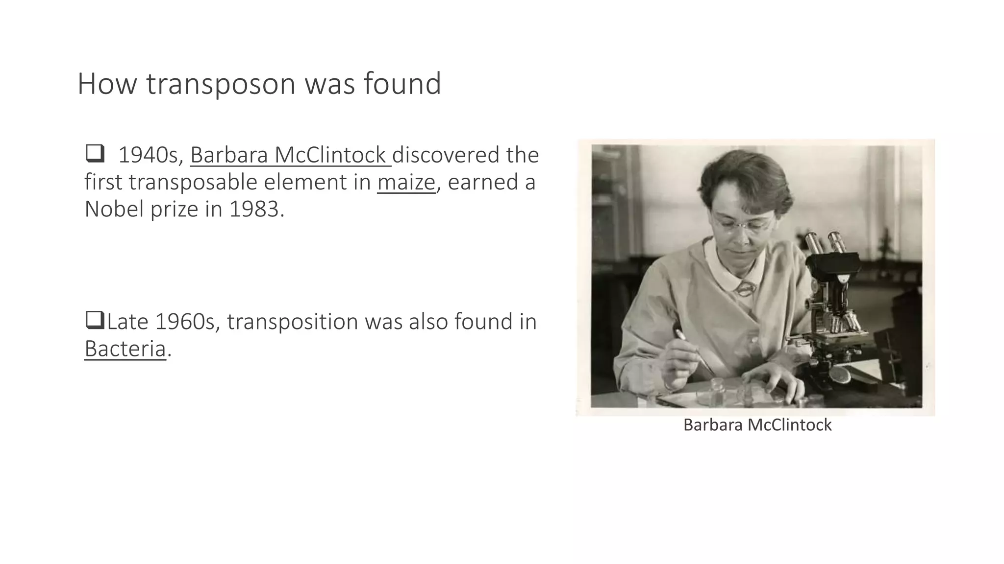 Transposons and mechanisms of transposition | PPT