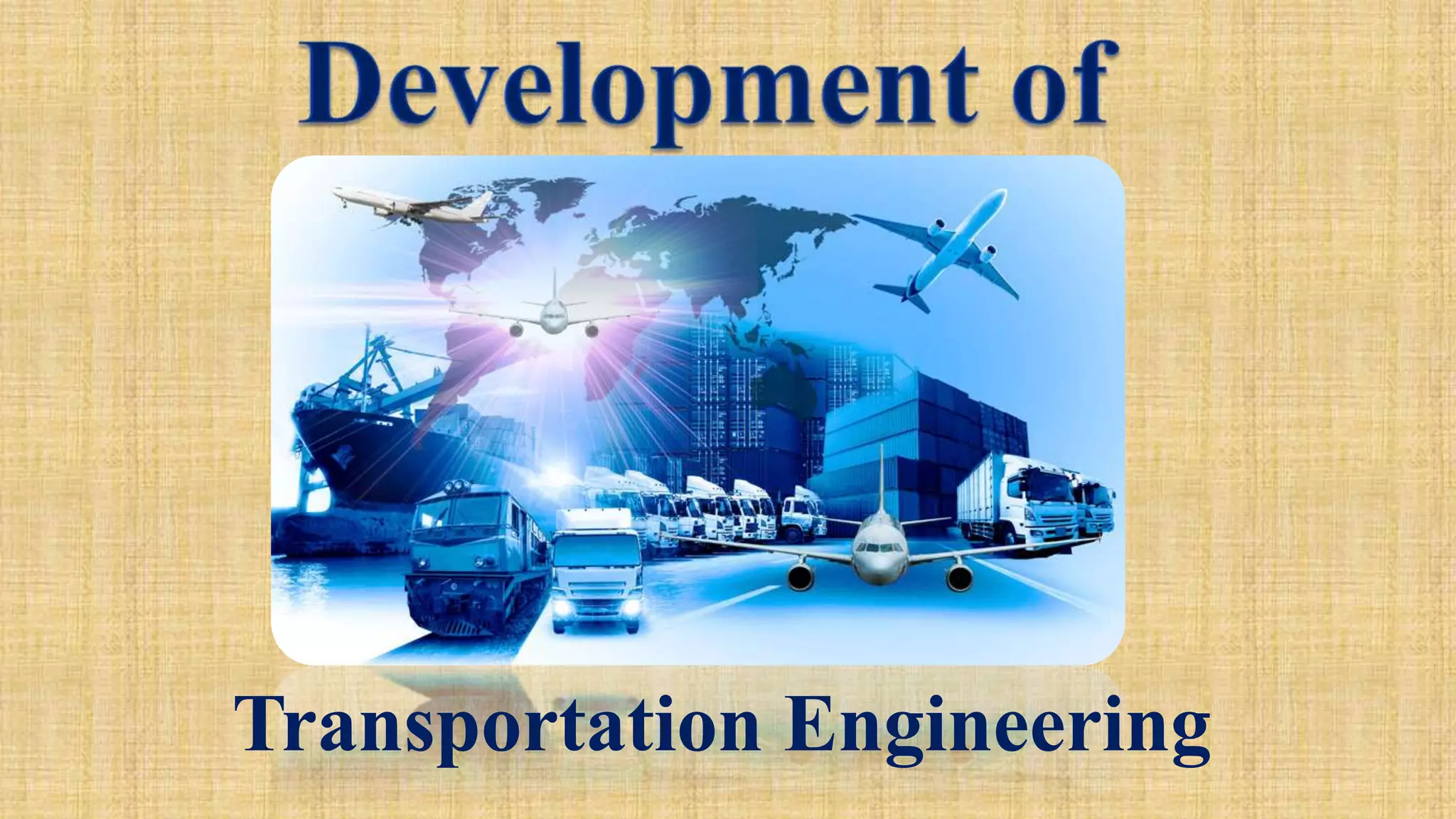 Transportation Engineering Presentation | PPTX