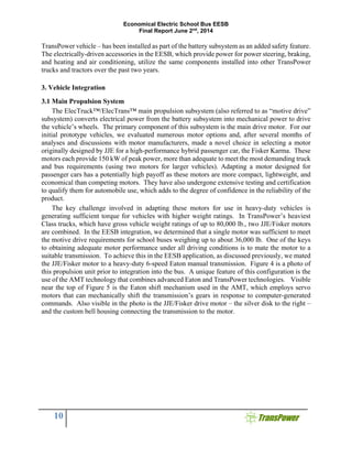 Trans power economical-electric-school-bus-final-report | PDF