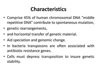 Transpozones | PPT