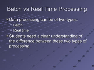 Transaction Processing Systems | PPT