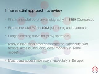 Foro Epic _ Complications of the transradial approach | PPT