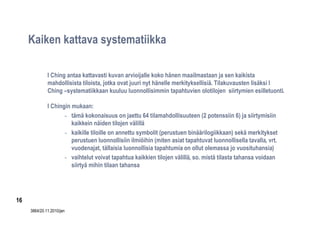 Transsendenttinen itsearviointi | PPT