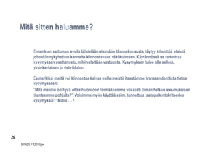 Transsendenttinen itsearviointi | PPT
