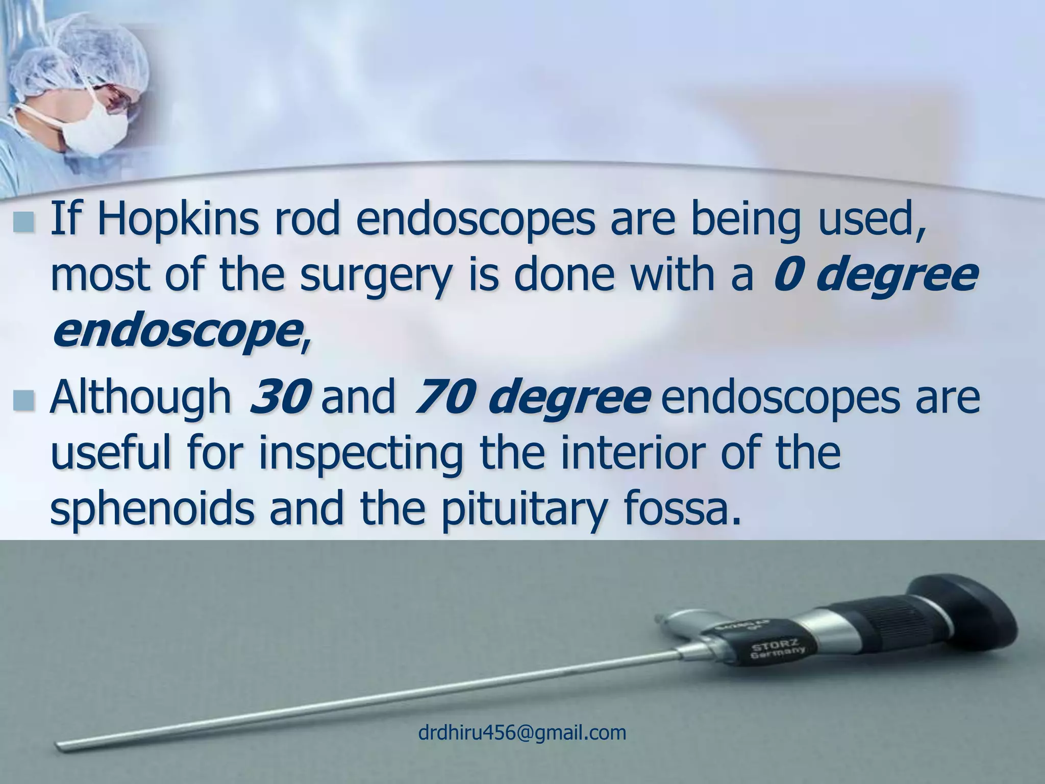 Transsphenoidal hypophysectomy (by drdhiru456) | PPTX | Ear, Nose and ...