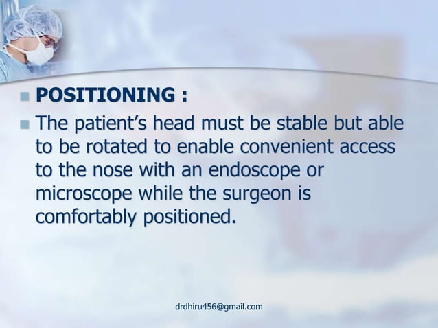 Transsphenoidal hypophysectomy (by drdhiru456) | PPTX | Ear, Nose and ...