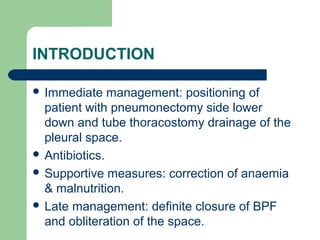 Transsternsl transpericardial closure of postpneumonectomy ...