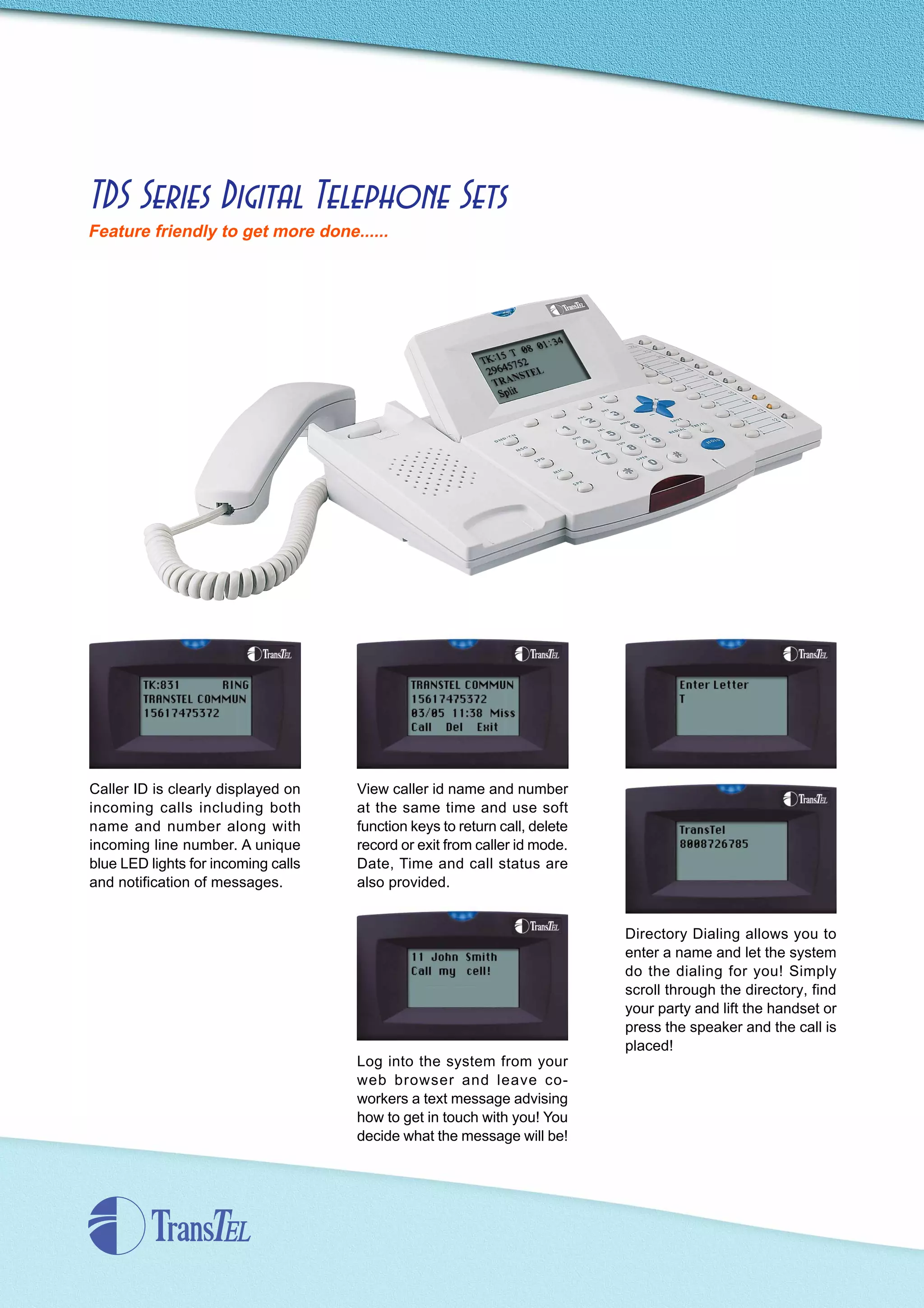 Trans tel tds-brochure-final | PDF
