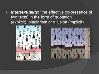 Transtextuality and American Comic Strips | PPTX