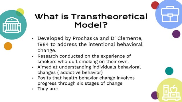 transtheoritical model ppt.pptx | Smoking Cessation | Wellness
