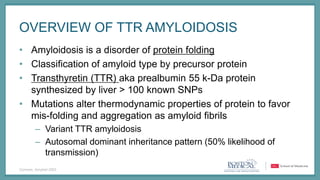 Transthyretin(TTR) amyloidosis | PDF