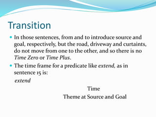Transition and Transfer Predicates | PPTX