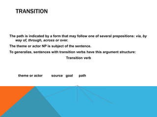 Transtition and transfer predicates | PPTX