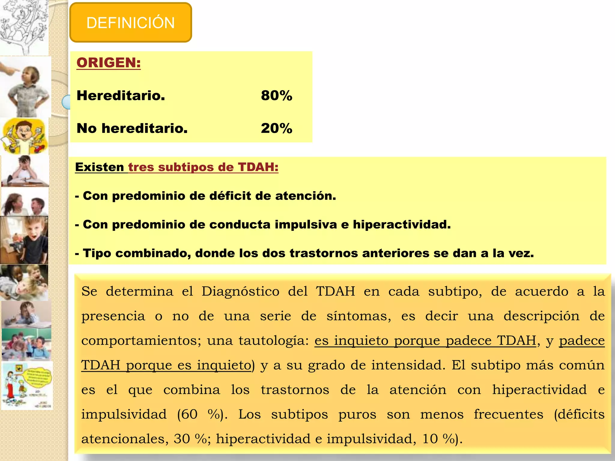 Transtorno por deficit de atención e hiperactividad | PPT