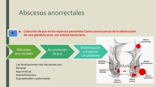 Transtornos anorrectales | PPTX