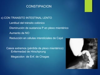 Transtornos de la motilidad intestinal | PPT