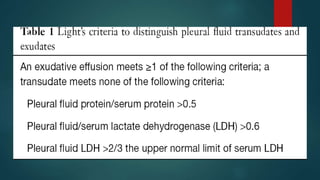 Transudate vs exudates | PPTX