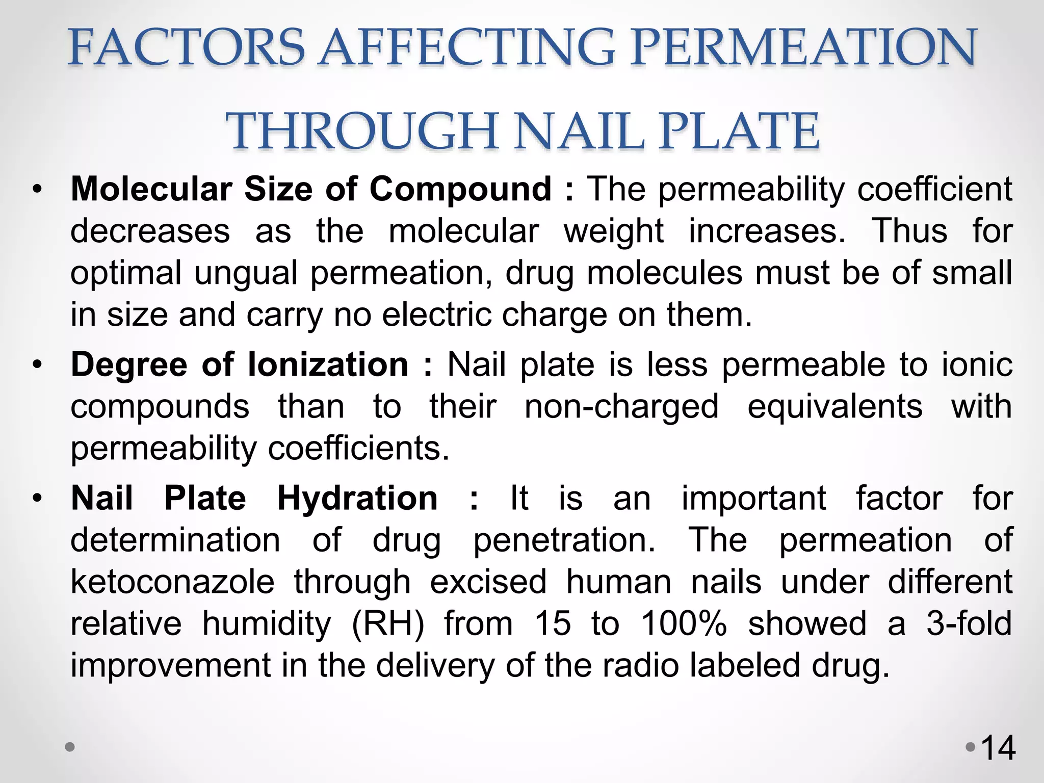 Transungual drug delivery system | PPTX