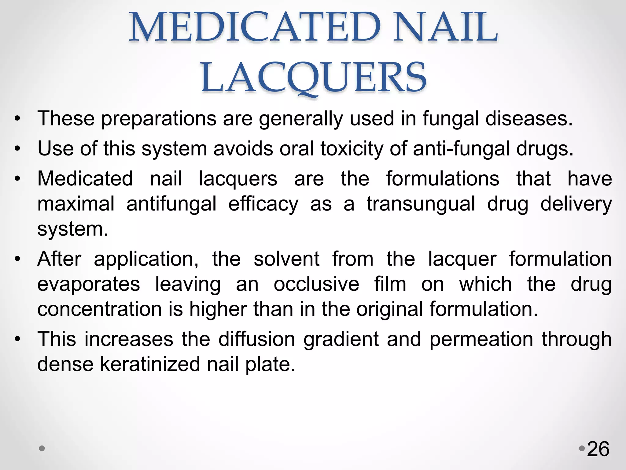 Transungual drug delivery system | PPTX