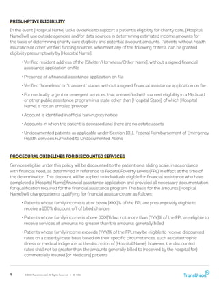 TransUnion Healthcare 501(r) Toolkit | PDF