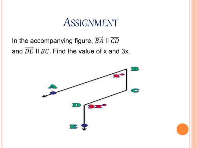 Angles Formed by Parallel Lines Cut by a Transversal | PPTX | Science
