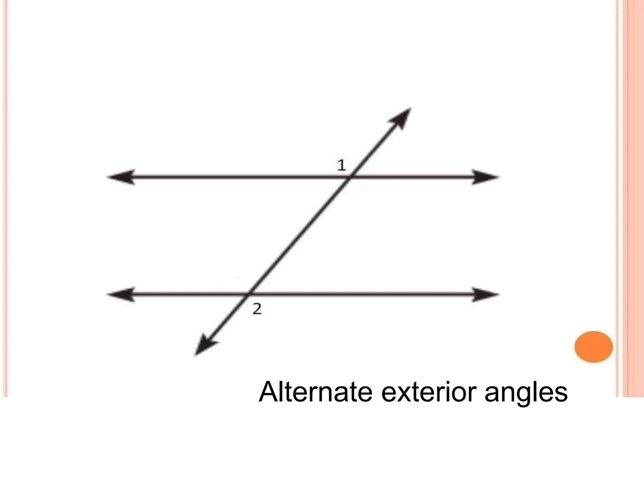 Special Angles Formed by a Transversal_Angle Pairs | PPTX