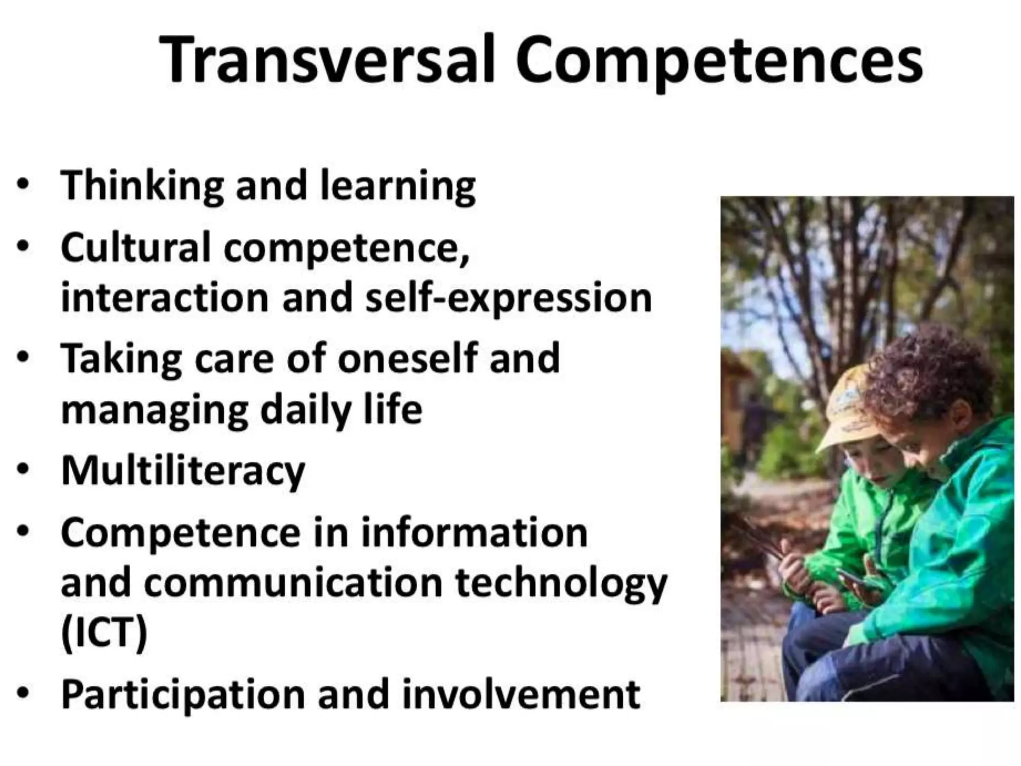 Transversal competency presentation | PPTX