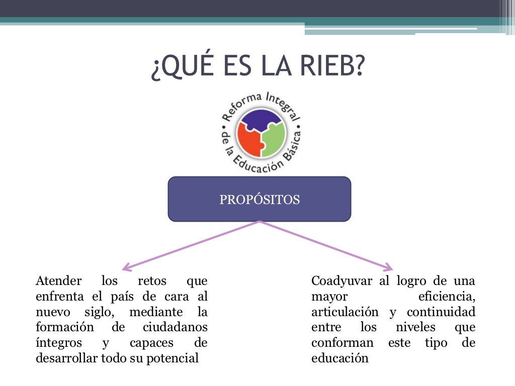Transversalidad de la rieb